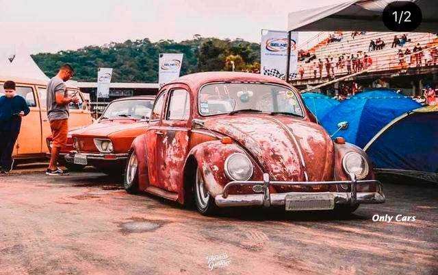 Fusca Rat Look Rebaixado Rodas EMPI - Only Cars