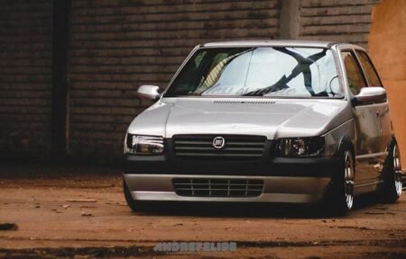 Fiat Uno Fire Rebaixado Prata - Only Cars