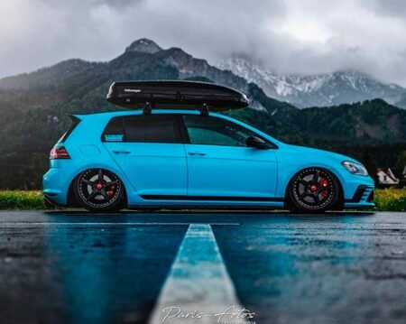 Golf GTI MK7 Rebaixado Azul - Only Cars