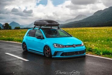 Golf GTI MK7 Rebaixado Azul - Only Cars