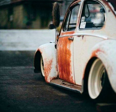Fusca Rat Look Hoodride rebaixado - Only Cars